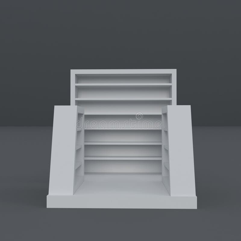 Exhibition Stand Gate Entrance Vector with for Mock Up Event Display ...