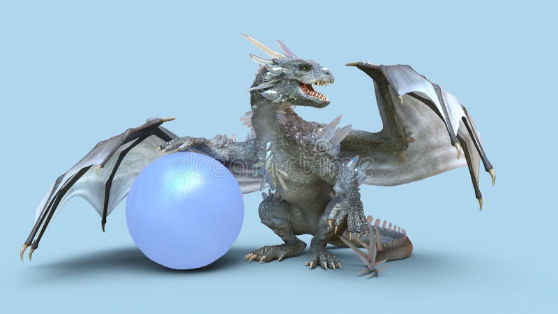 3D Rendering of a Pterosaur Stock Illustration - Illustration of zodiac ...