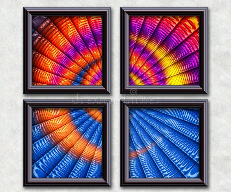 3D Rendering Puff Pixels Artwork Gallery Stock Illustration ...