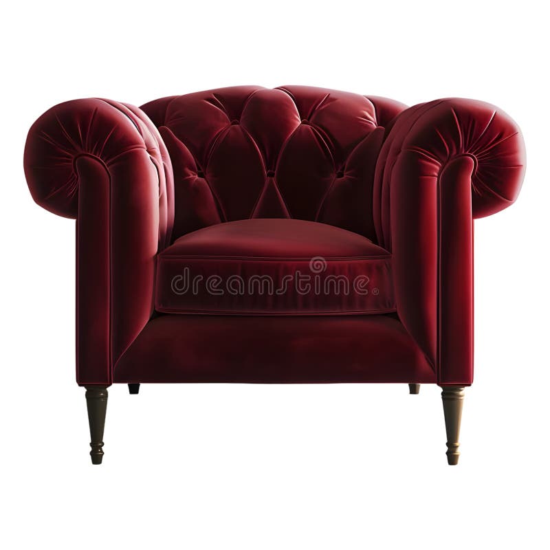 3D Rendering of a Purple Small Sofa on Transparent Background - Ai ...