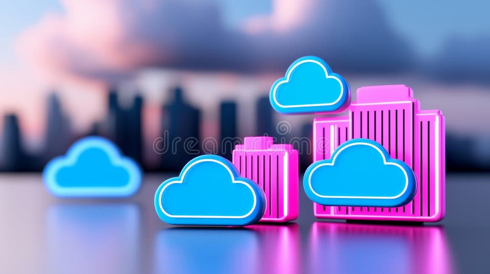 3D Rendering of a Quantum Computer Stack Showcasing a Sleek, Futuristic ...