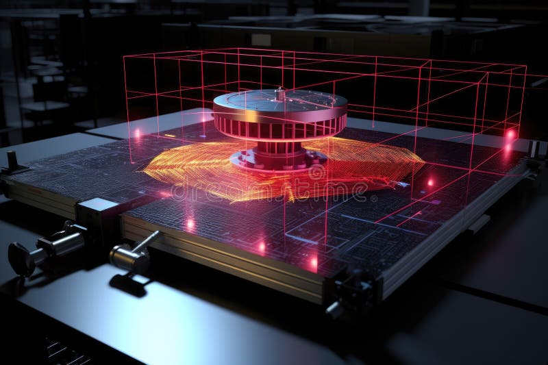 3d Rendering of a Quantum Radar System Stock Photo - Image of ...