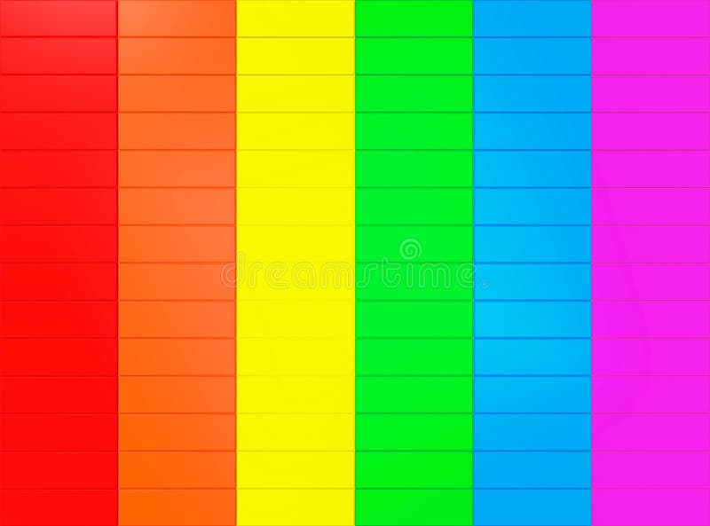 3D Rendering of Rainbow Arc Stock Illustration - Illustration of prism ...