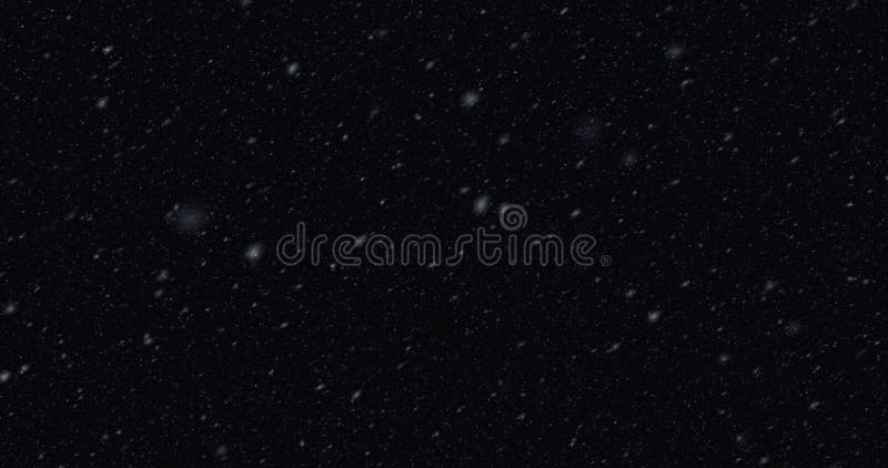 3D Rendering of Realistically Animated Snow Particles Falling ...