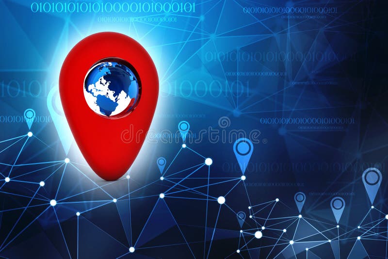 Navigation Concept, Gps Navigation, Travel Destination, Location and ...