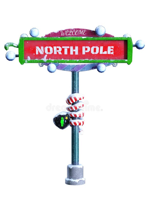 North Pole Sign