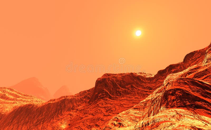3D Rendering Planet Mars Lanscape Stock Photo - Image of science ... 3D Rendering Planet Mars Lanscape Stock Photo - Image of science ...
