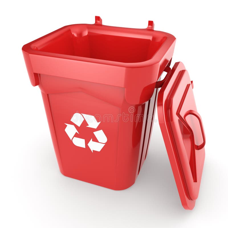 Red Recycling Bin 3d Rendering Stock Illustrations – 388 Red Recycling Bin 3d Rendering Stock ...