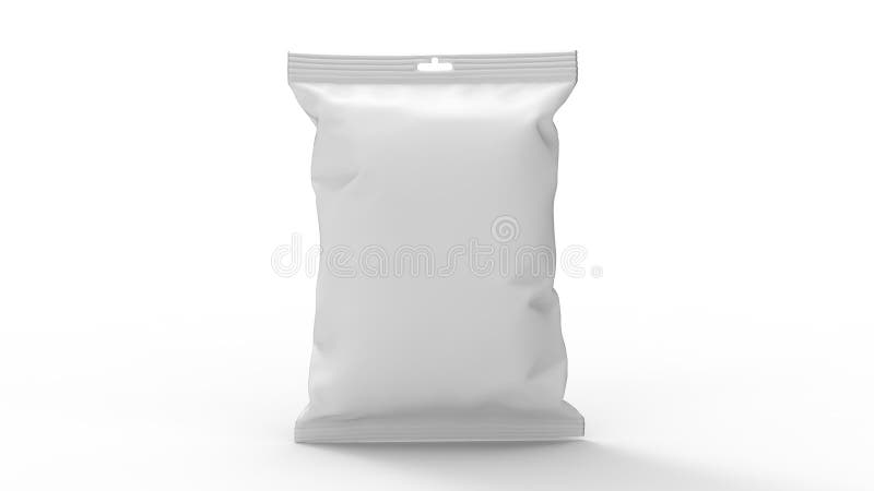 3D Rendering of a Renderd Concept Model Plastic Wrap Hanging Sack ...