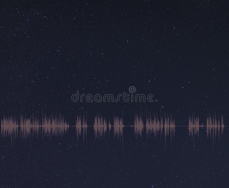 3D Rendering that Represents a Signal from Space Stock Illustration ...