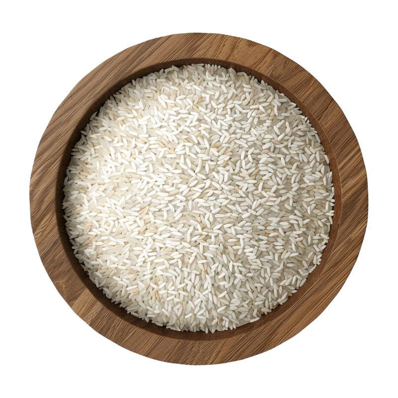 3D Rendering of a Rice in a Bowl on Transparent Background - Ai ...