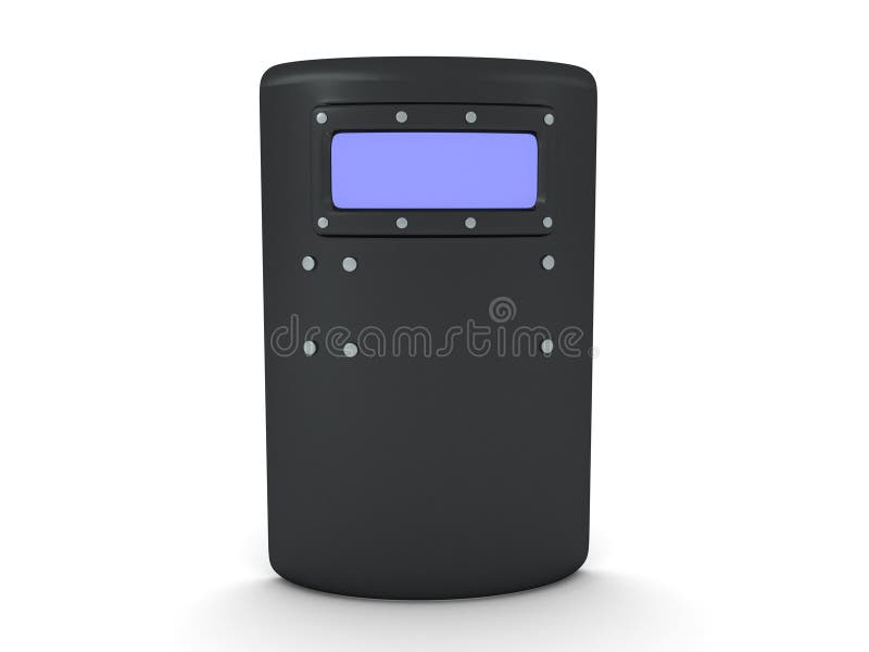 Riot Shield Icon, Protest Related Vector Stock Vector - Illustration of ...