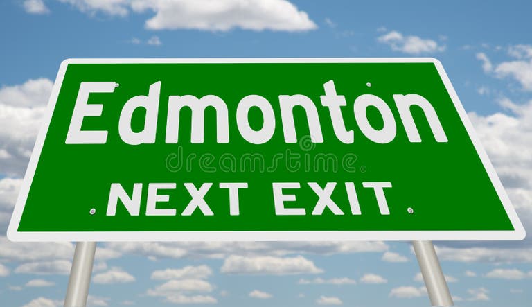 Edmonton Road Sign Stock Illustrations – 111 Edmonton Road Sign Stock ...