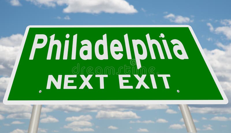 Philadelphia Interstate Sign Stock Illustrations – 7 Philadelphia ...