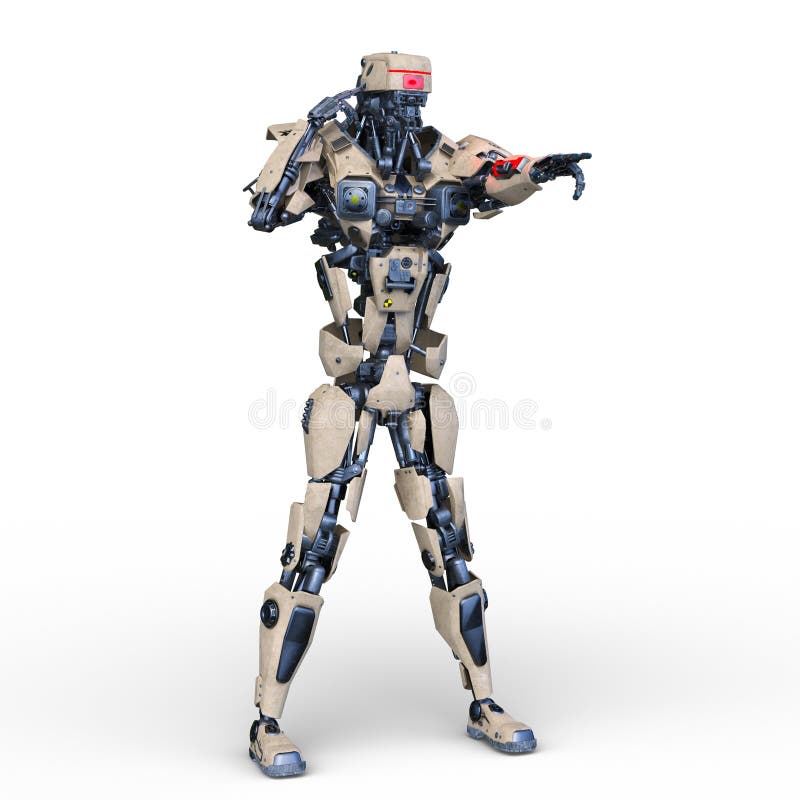 Humanoids Robot Stock Illustrations – 347 Humanoids Robot Stock ...