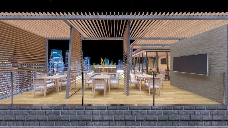 Rooftop Terrace Transformed into a Chic Outdoor Living Room with ...