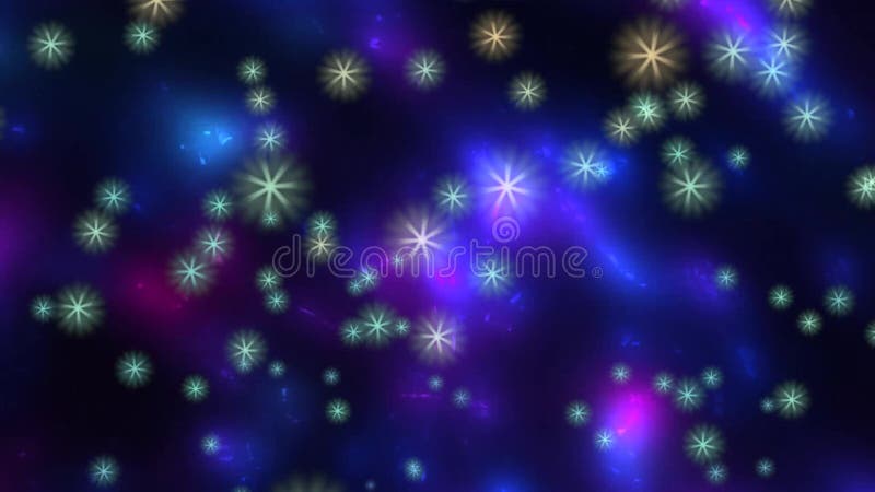 Stars Rotating and Floating in Space. Stock Video - Video of graphic ...