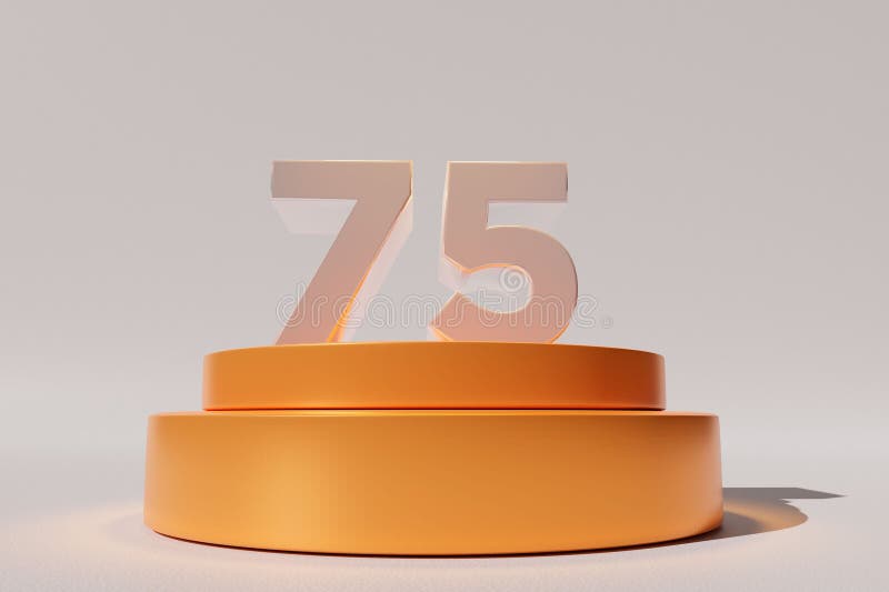 3d Number 75 Stock Illustrations – 606 3d Number 75 Stock Illustrations ...