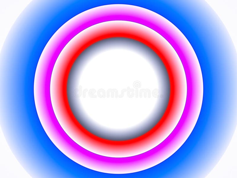 3D Rendering Round Shapes Abstract Background Stock Illustration ...