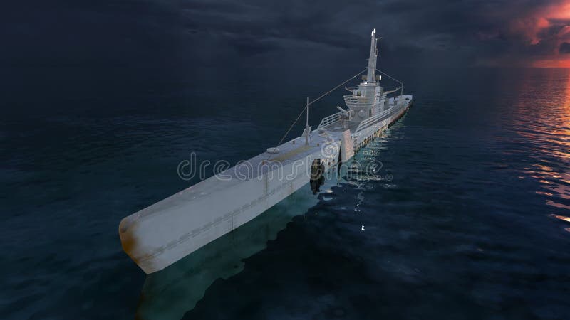 3D Rendering of Sailing Ship Stock Illustration - Illustration of ...
