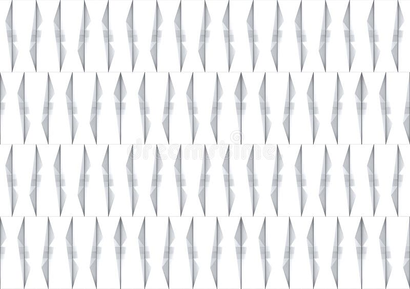 3d Rendering. Seamless Abstract Modern Vertical Bar Pattern Wall ...