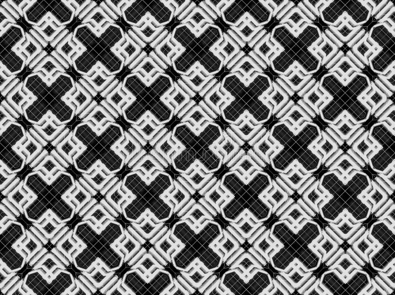 3d Rendering. Seamless Chinese Oriental Style Design of Modern Square ...