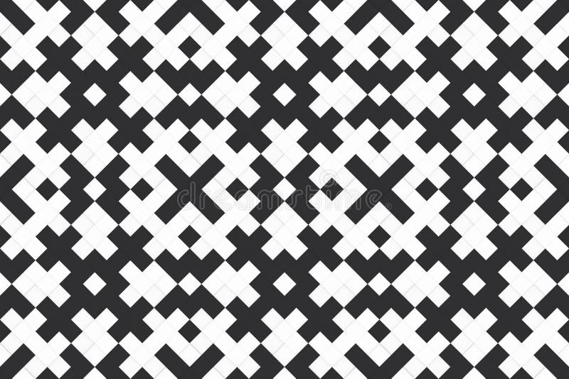 Seamless Random Square Pattern Background Stock Vector - Illustration ...