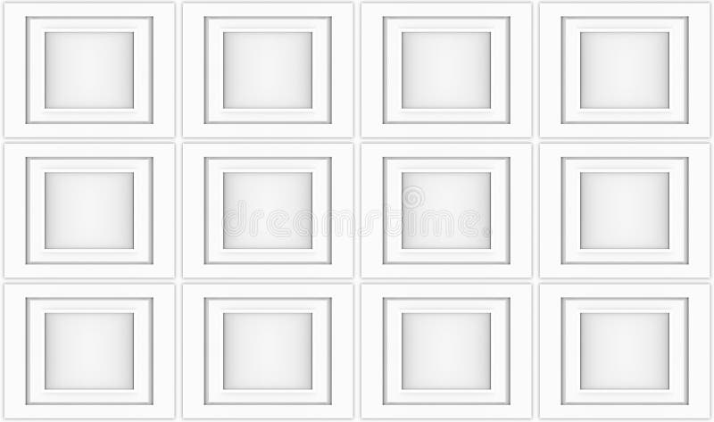 Modern Square Box Grid Stack Pattern Stock Illustrations – 72 Modern ...