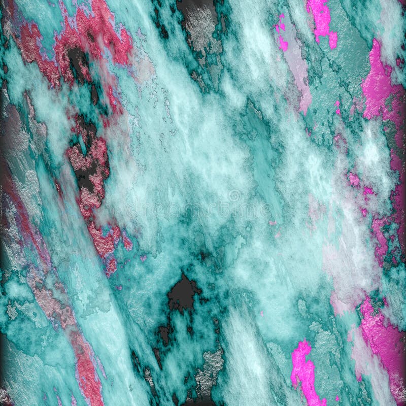 3d Rendering. Seamless Texture of Marble or Stone Stock Illustration ...