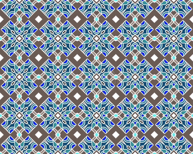 3d Rendering Seamless Tiled Pattern Stock Illustrations – 395 3d ...