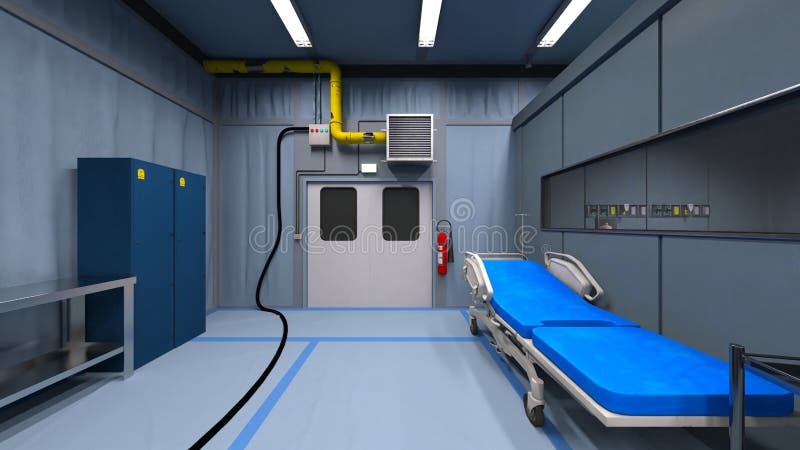 3D Rendering of Secret Headquarters Stock Illustration - Illustration ...