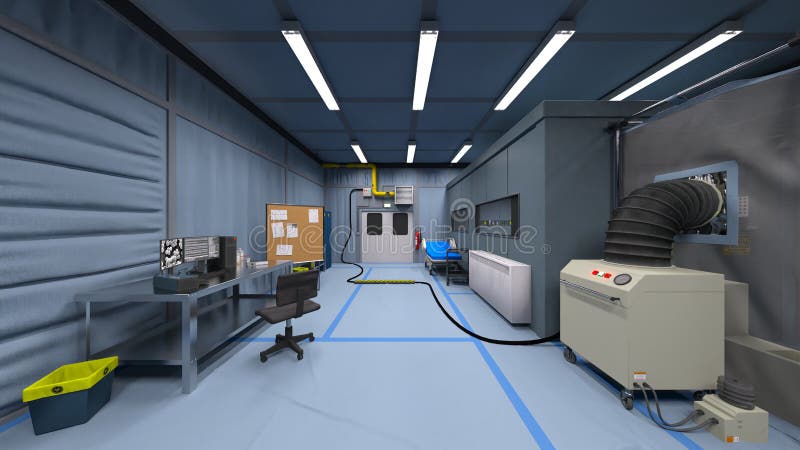 3D Rendering of Secret Headquarters Stock Illustration - Illustration ...