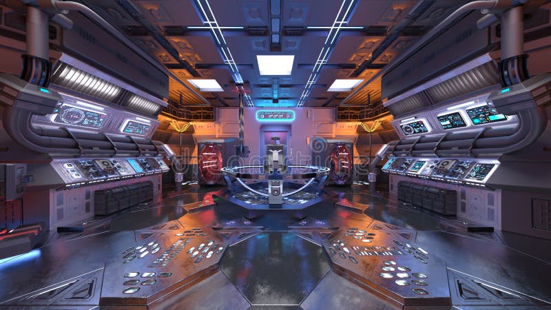 3D Rendering of Secret Headquarters Stock Illustration - Illustration ...