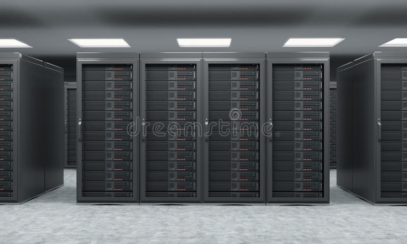 3D Rendering. Storage Building Stock Image - Illustration of tool ...