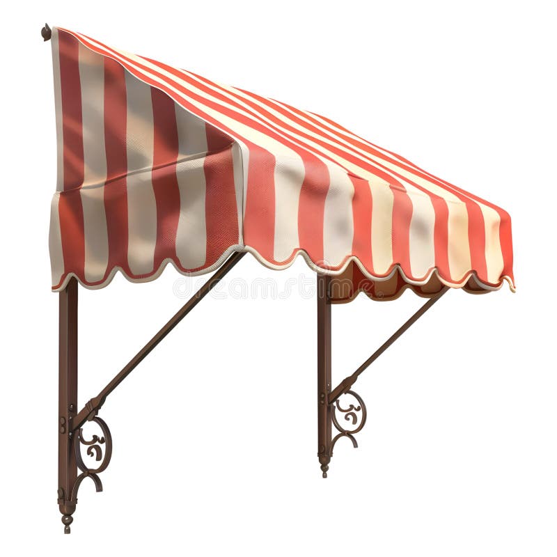 3D Rendering of a Shop Outside Shed on Transparent Background - Ai ...