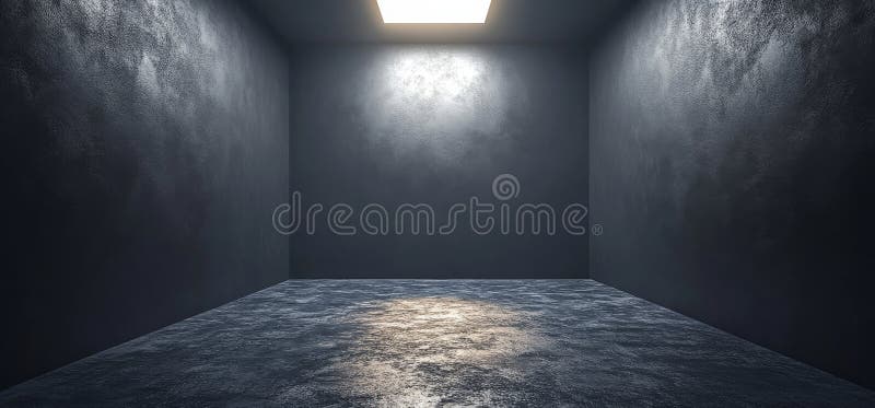 This 3D Rendering Showcases an Industrial Underground Setting with a ...