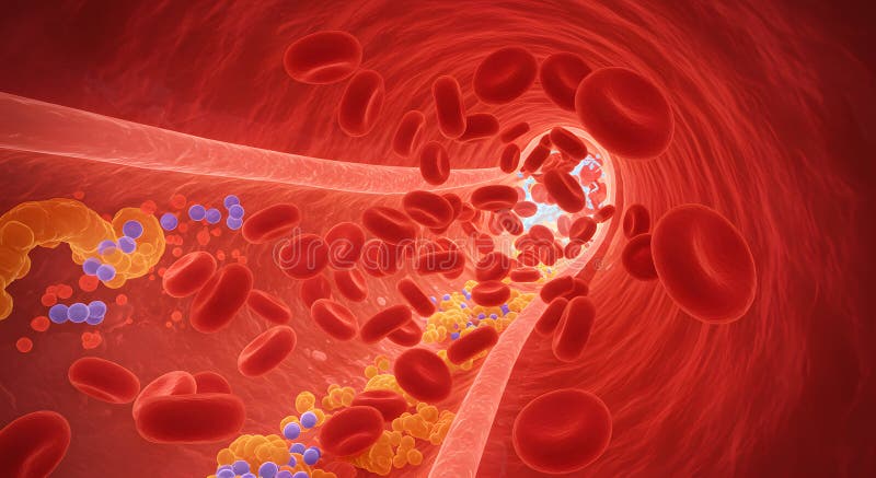 Microscopic View of Blood Flowing through a Vein: a Detailed 3D ...