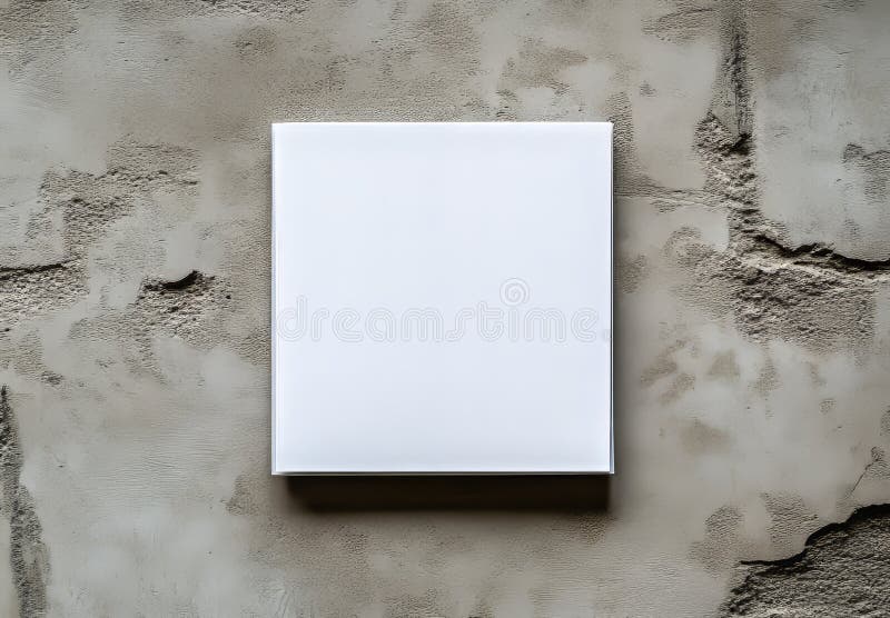 The 3D Rendering Shows a Mockup of an A4 Blank Paper Sheet on a ...