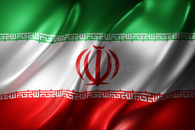 Iran 3d flag stock illustration. Illustration of politics - 256116601