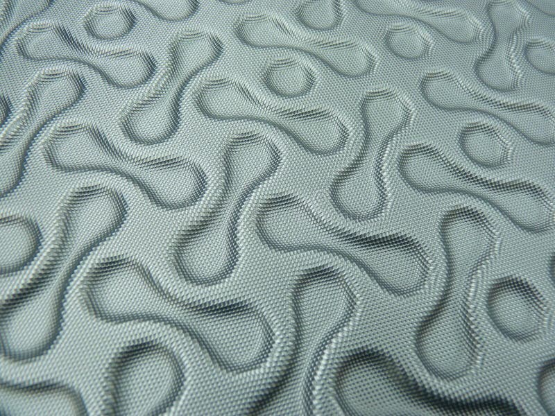 3D Rendering of a Silver Metal Surface with Decorative Patterns and ...