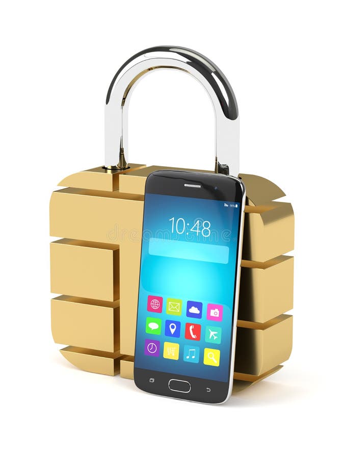 3d Rendering of Mobile Phones Stack Isolated Over White Stock ...