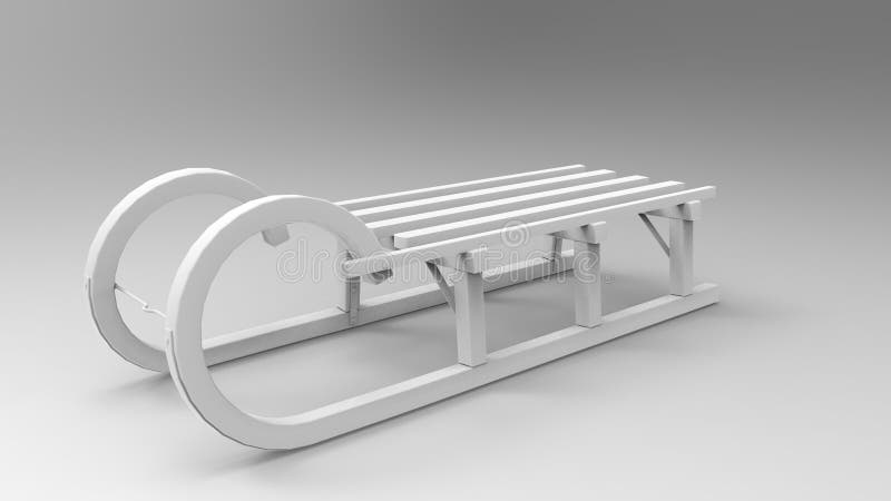 Sled Front View Isolated Stock Illustrations – 42 Sled Front View ...