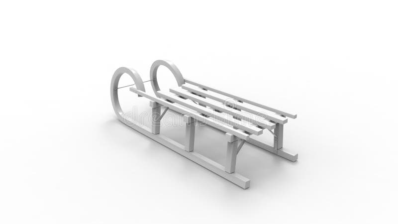 Sled Front View Isolated Stock Illustrations – 42 Sled Front View ...