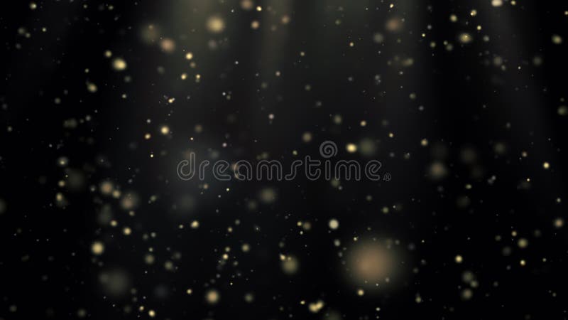 3D Rendering Small Particles with Volumetric Lights. Computer Generated ...