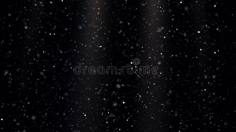 3D Rendering Small Particles with Volumetric Lights. Computer Generated ...