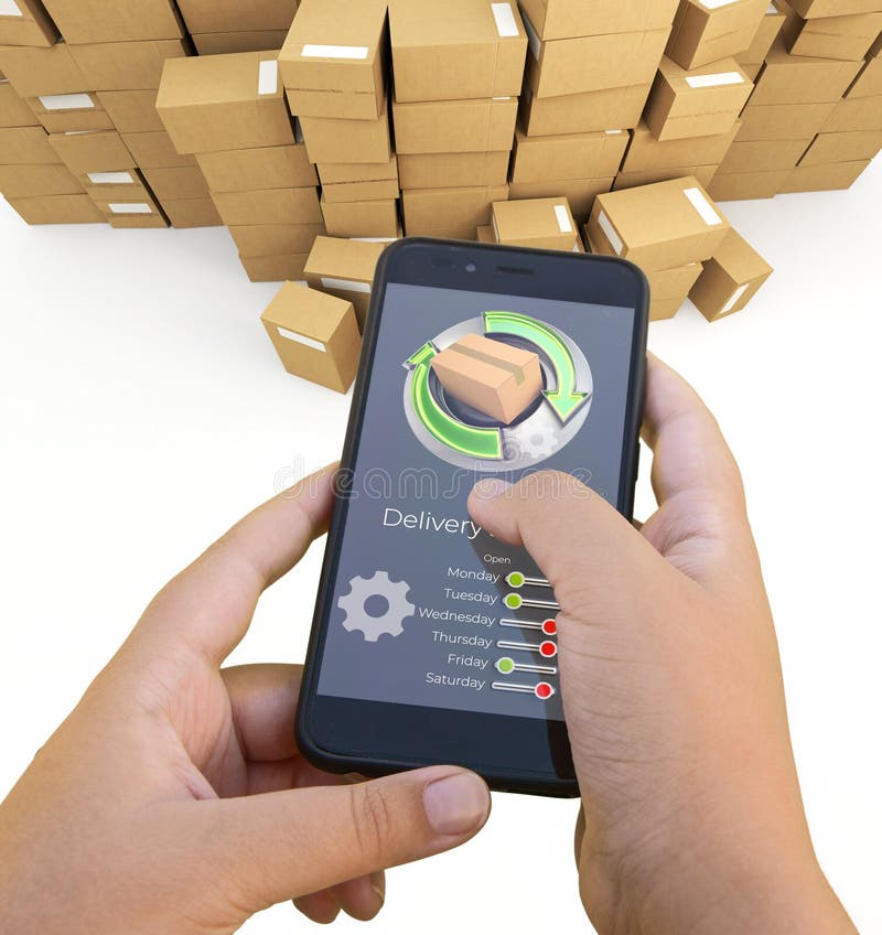 Delivery express stock photo. Image of road, beat, package - 24275446