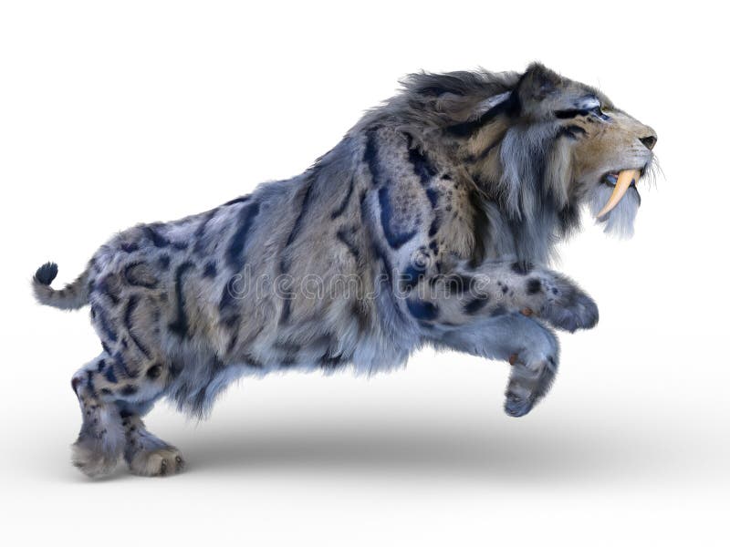 Smilodon 3d Stock Illustrations – 333 Smilodon 3d Stock Illustrations ...