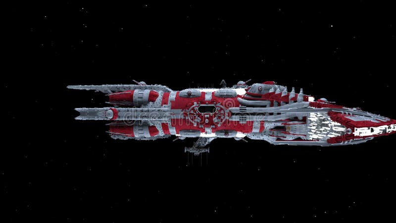 3D Rendering of a Spaceship Stock Video - Video of science, airplane ...