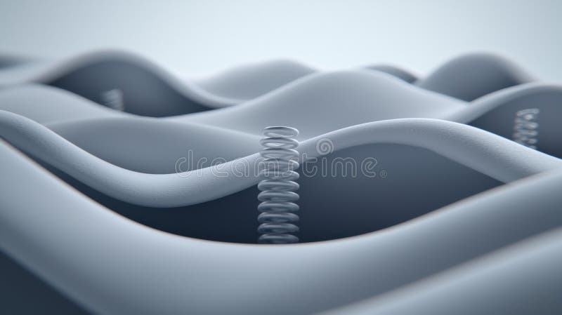 Wavy Spring Like Shapes Stock Illustrations – 25 Wavy Spring Like ...