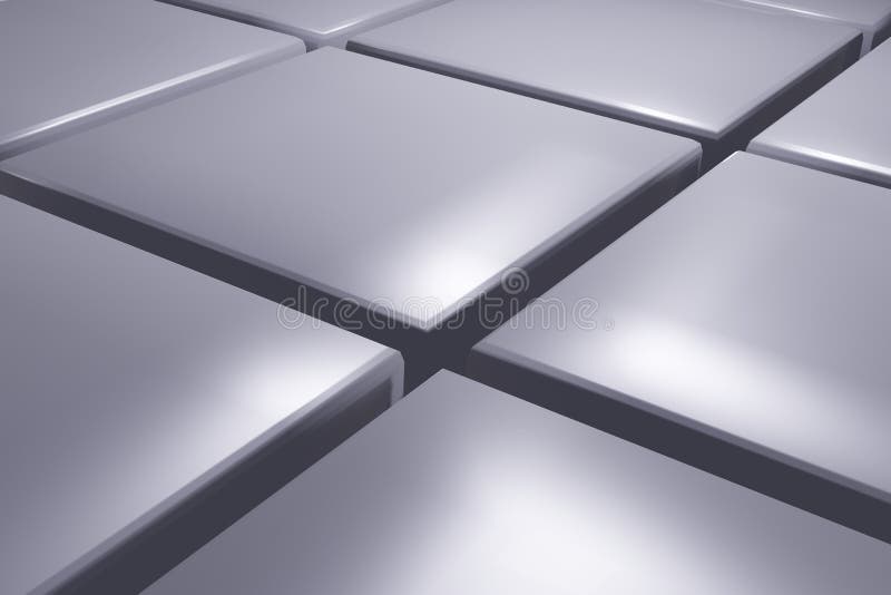 3d Rendering of a Square Shape on Low Angle Close-up an Abstract on ...